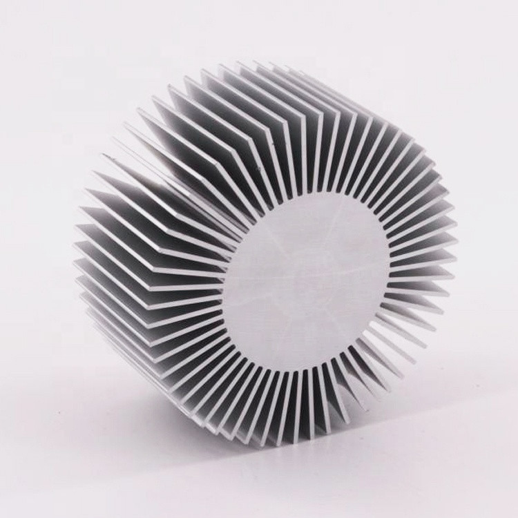 Buy Led Heatsink Aluminum Profile Led Strip Light Sunflower Round ...