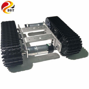 Buy Metal Robot Crawler Tank Car Chassis Tracked Vehicle Smart Car ...