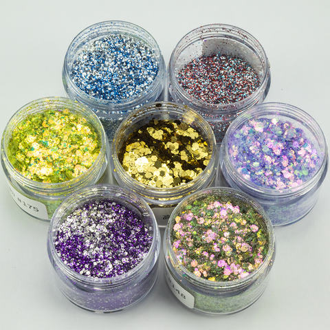 Buy New Design Holographic Glitter Powder Factory Supply Customized ...
