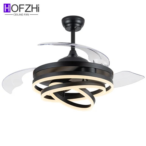 Buy Nordic Style Contemporary Modern Luxury Indoor Led Ceiling Fan ...
