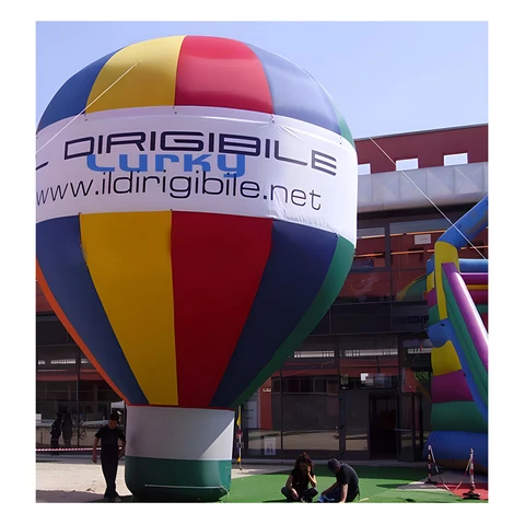 Buy Outdoor Ground Balloon Inflatable Hot Air Balloon Decoration Of ...