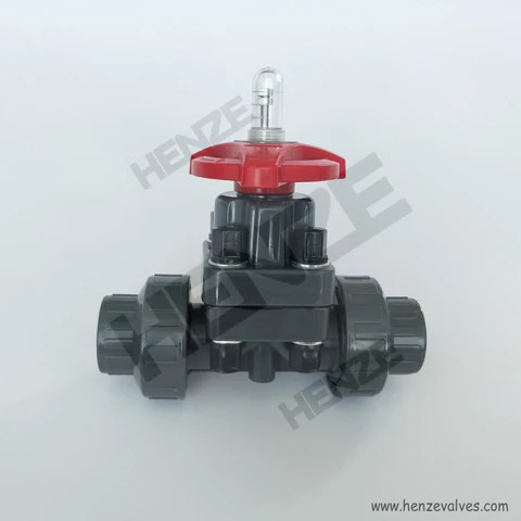 Buy Plastic Upvc, Cpvc, Pph, Pvdf, Frpp Threaded Diaphragm Valve from ...