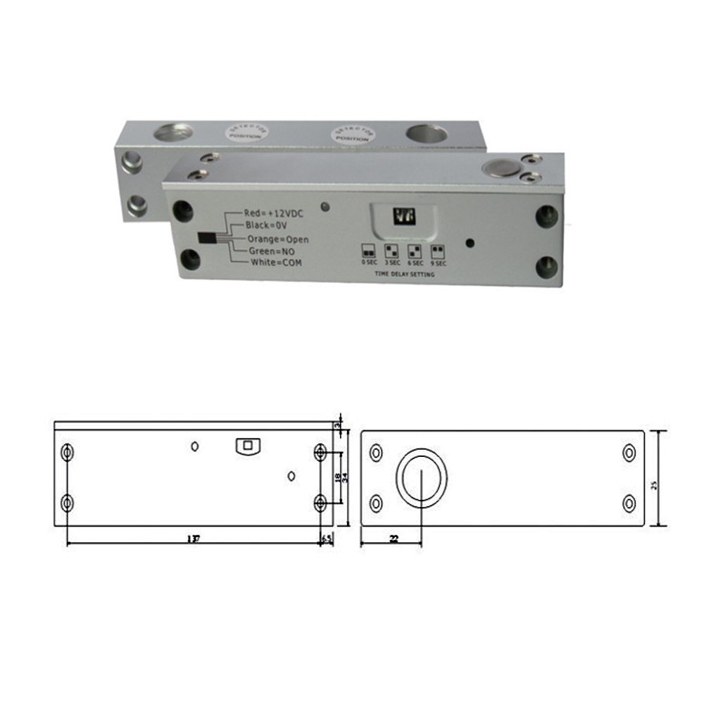 Buy Plug-in Electric Mortise Locks from Shenzhen Hongqi Electromagnetic ...