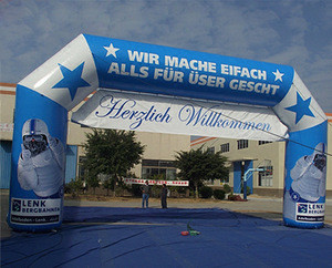 Buy Promotional Custom Finish Line Balloon Inflatable Arch With Logo ...