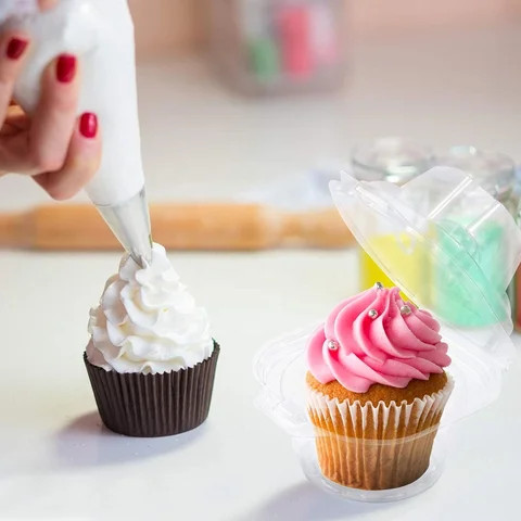 Buy Regular Single Cupcake Holder High Topping For Muffins, Thicker ...