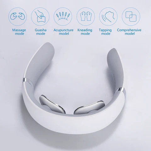 Buy Smart Electric Neck Massager Shoulder Body Massager Low Frequency ...