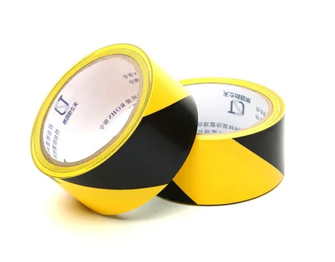 Buy Social Distance Pvc Floor Marking Warning Tape In Red White Or ...