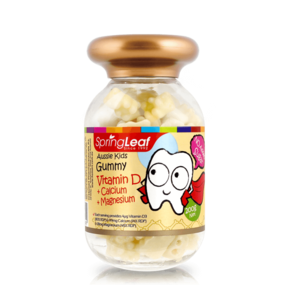 Buy Springleaf Vit D + Calcium + Mag (strong Bones) Kids Gummy (200g ...