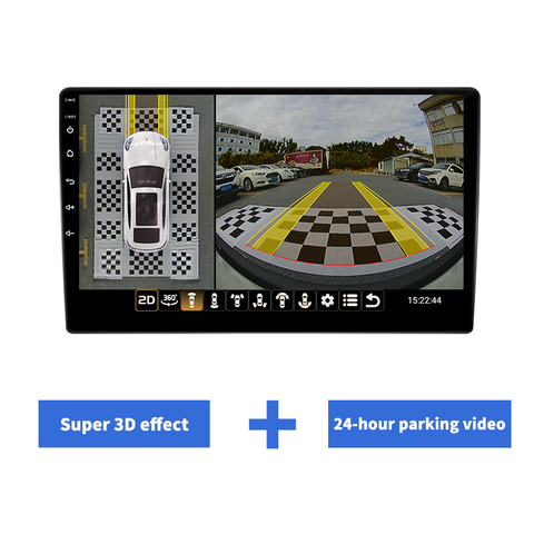 Buy Universal 360 Panoramic Android Stereo Fm Radio Hifi Dsp Car Video ...