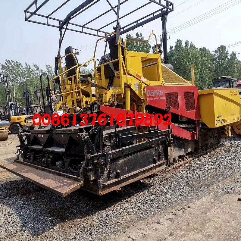Buy Used Demag Concrete Road Machinery Paver Df-145c from JIHU HEAVY ...