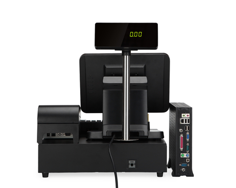 Buy Vfd Dual Screen Pos System All In One Windows/android Pos Machine ...