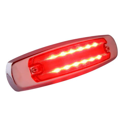 Buy Waterproof Ip 67 12 High Power Led Amber Red Automlamp Front Rear ...