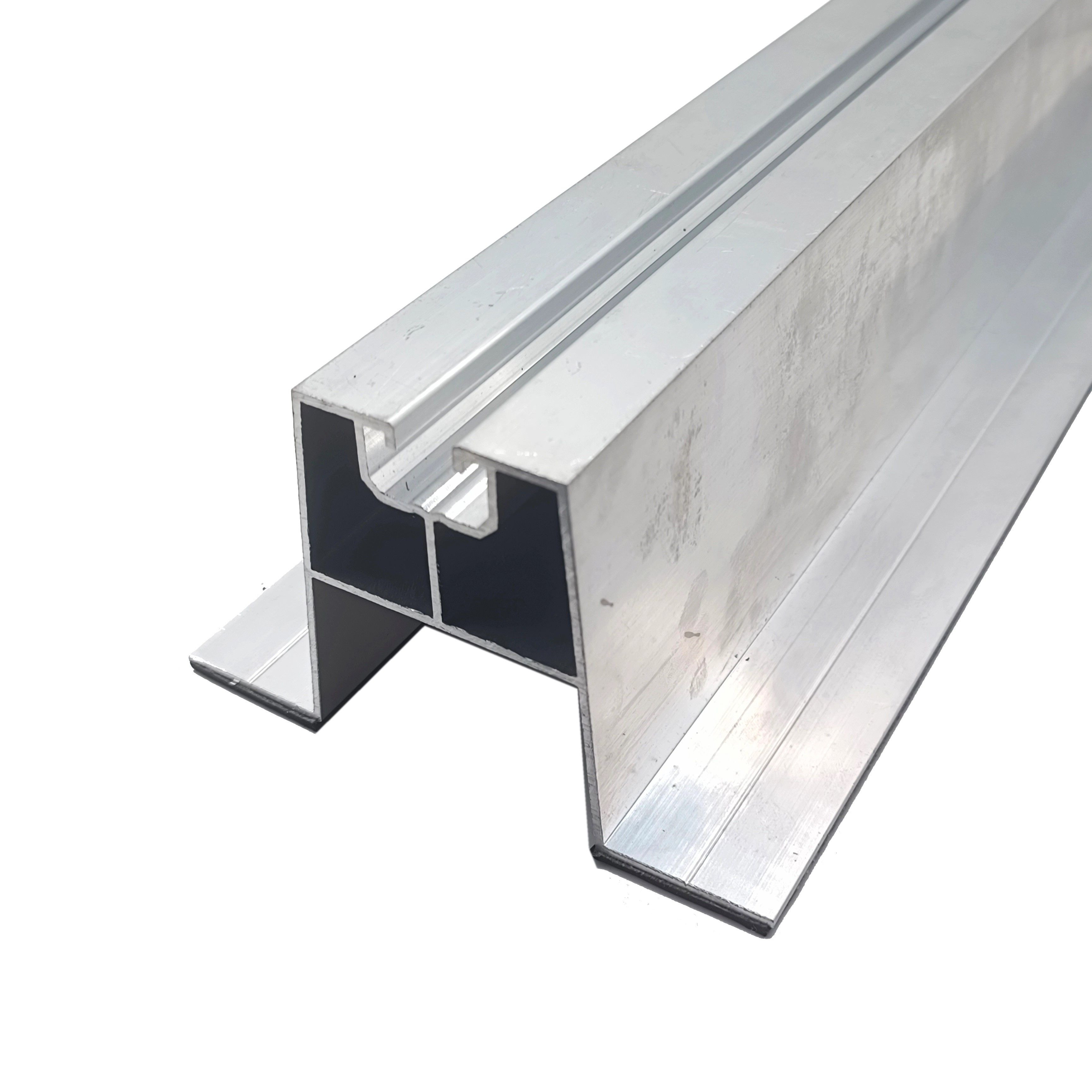 Buy Aluminum Solar Mounting System Rail Aluminium Profile 40x40 from ...