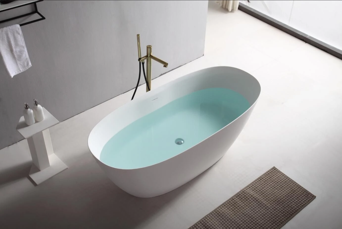 Buy New Generation Artificial Stone Economic Bath Tub from 欧富实业, China ...