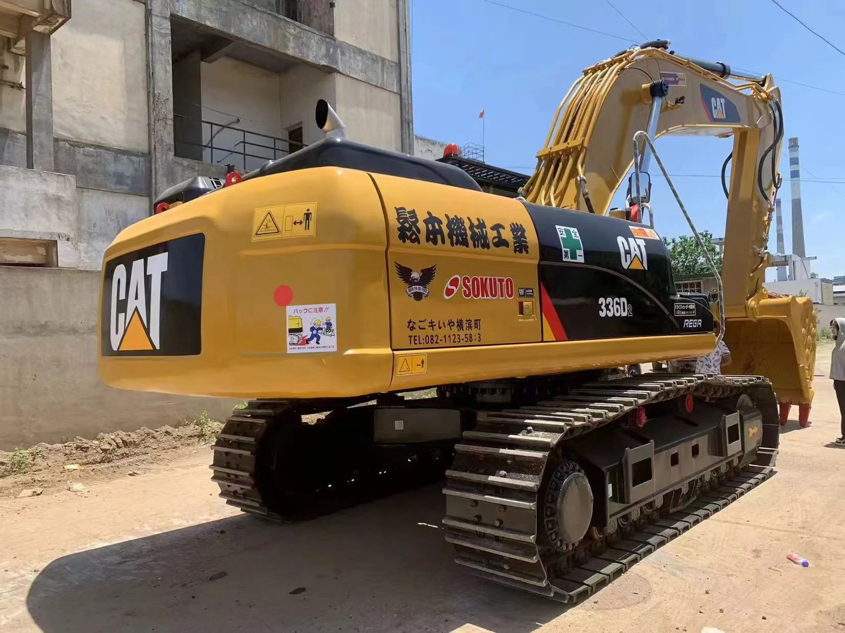 Buy Used Caterpillar 336d2 Heavy Duty Construction Machiner Secondhand 36ton Crawler Excavator ...