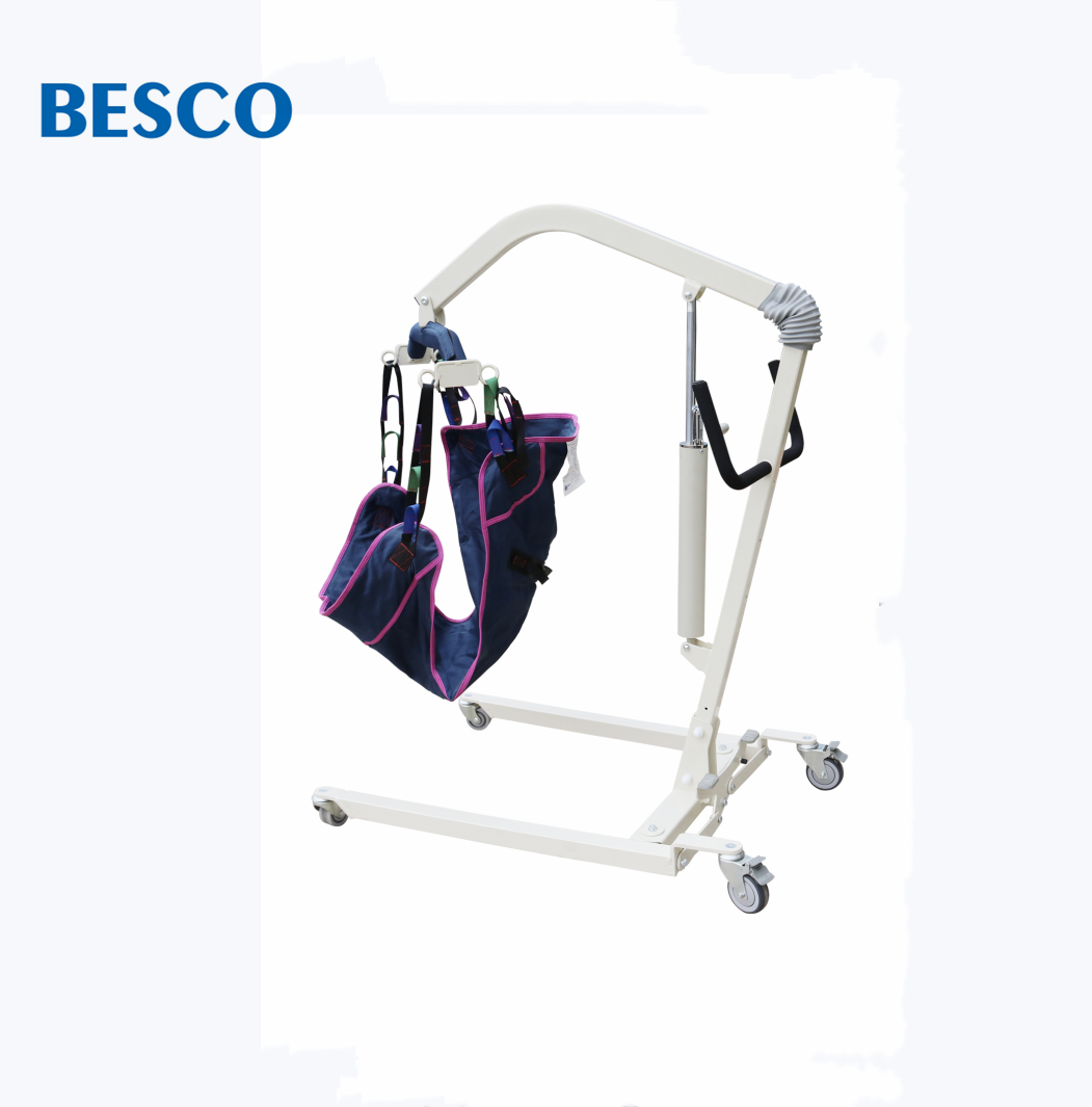 Buy Besco Ml-5 Hydraulic Hoyer Lift Patient Transfer Lifter Home Use ...