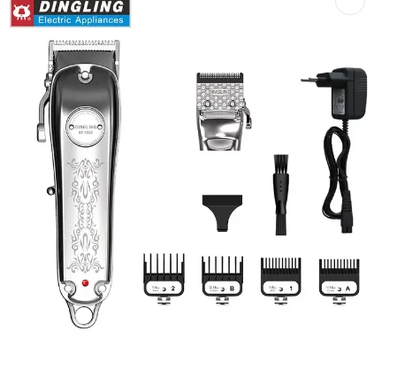 Buy Dingling Men Hair Clipper Cordless Hair Trimmer Electric Men Barber ...