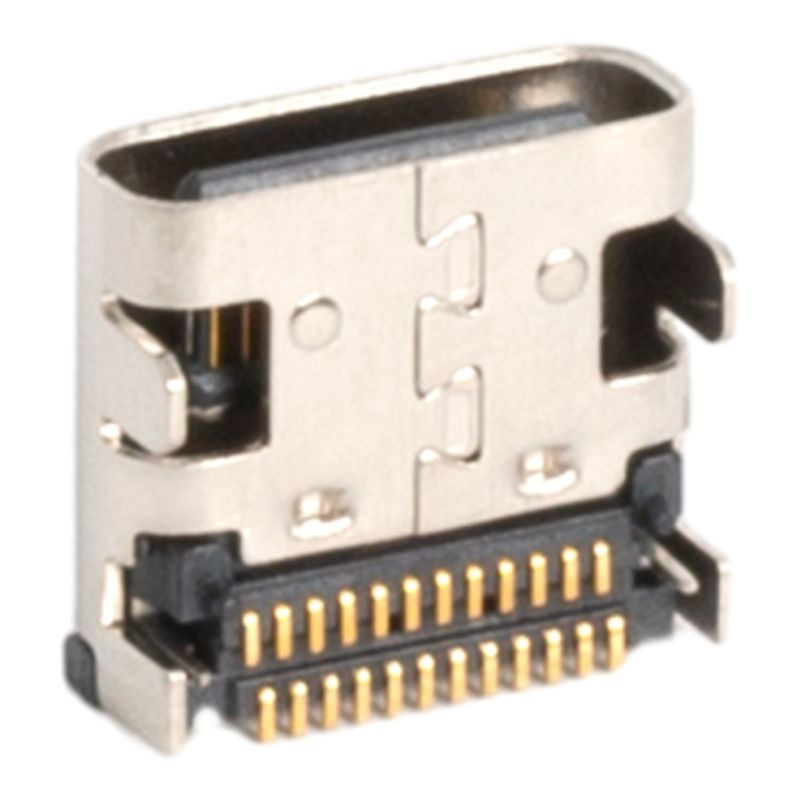 Buy Type C 24p Double Row Smt Female Base With Column (foot Length 0.5 ...