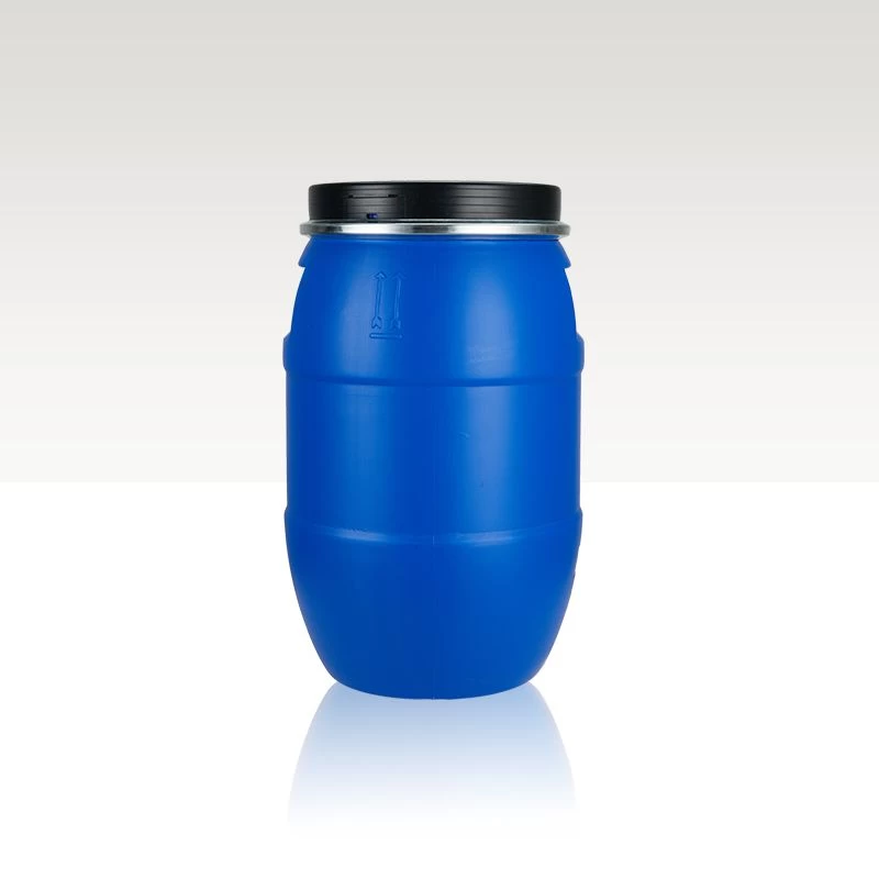 Buy 30 Liters Stacking Plastic Drum Container,plastic Flange Bucket ...
