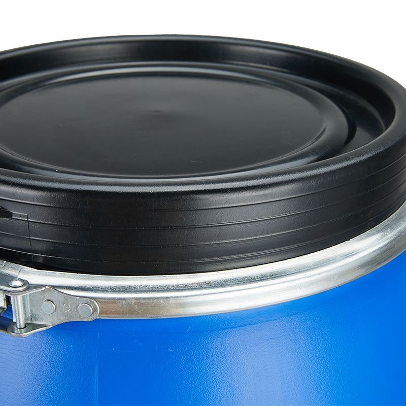 Buy 30 Liters Stacking Plastic Drum Container,plastic Flange Bucket ...