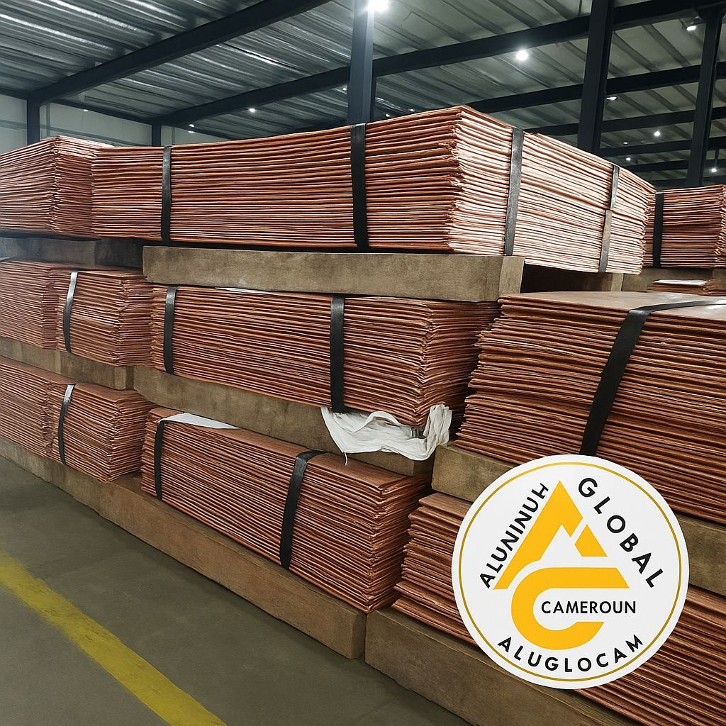 Buy Copper Cathode from ALUGLOCAM CAMEROON, Cameroon | Tradewheel.com