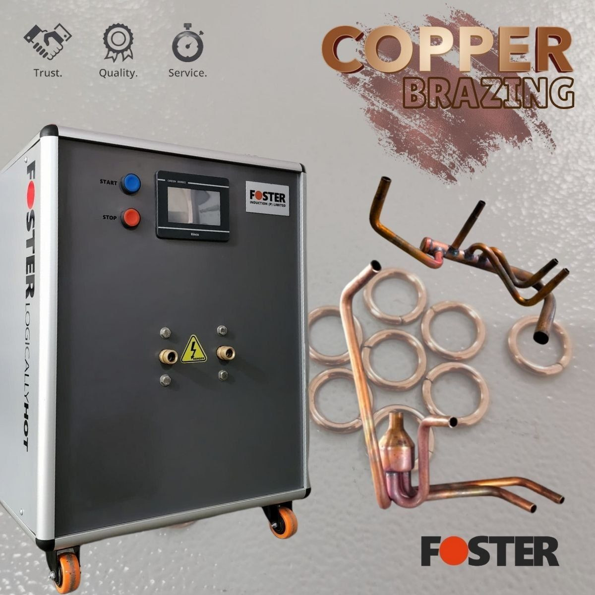 Buy Induction Brazing Machine For Copper from Foster Induction Private ...
