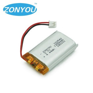 Buy 1200 Mah Rechargeable Lipo 3.7v 4.44wh 1200mah 102540 Lithium ...