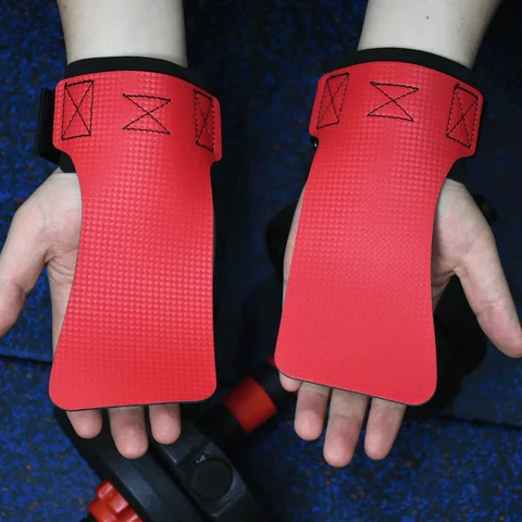 Buy 2024 Gymnastics Hand Grips Weightlifting Workout Gym Gloves Palm ...