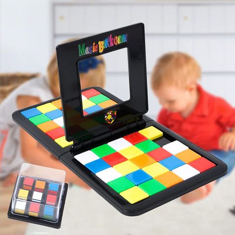 Buy 3d Puzzle Race Cube Board Blocks Game Kids Adults Education Toy Iq ...