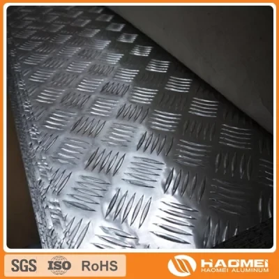Buy 5 Bar Aluminium Checkered Plate 1050 1060 1100 from Zhengzhou ...