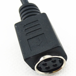 Buy 5m With Magnetic Ring Power Din 4p Female To Dc5525 Male Power ...