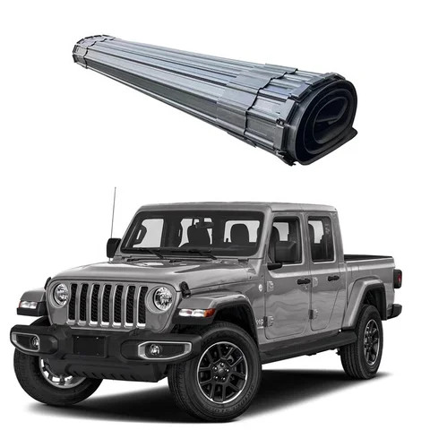 Buy Aluminum 4x4 Pickup Truck Bed Cover Roll Up Tonneau Cover Ford For ...