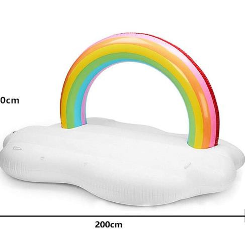 Buy Aqua Glow Deluxe Tube Light Up Pool Float Swimming Pool Inflatable ...