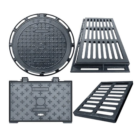 Buy B125 Ductile Iron Drain Grating-trench Cover Metal Slot Drainage ...