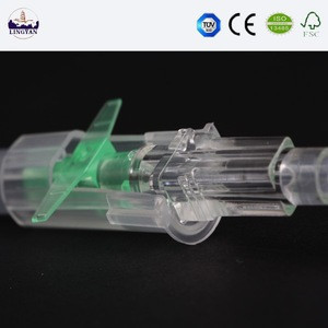 Buy Butterfly Needle 18g Valve With Wings from Suzhou Lingyan Medical ...