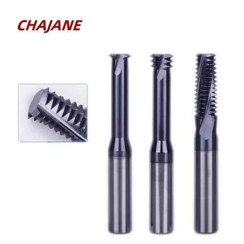 Buy Cnc Hrc 65 Degree Carbide Single Tooth Thread Milling Tap M3 M4 M5 ...