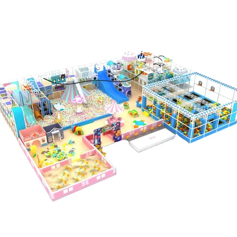 Buy Commercial Equipment Plastic Slide Amusement Facilities Soft Play ...