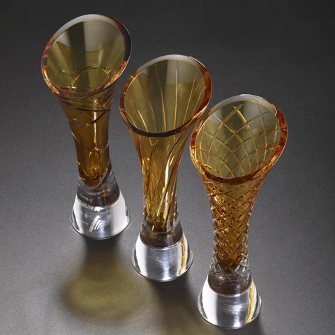 Buy Custom Star-shaped Crystal Glass Trophy Metal Acrylic Sports Award ...