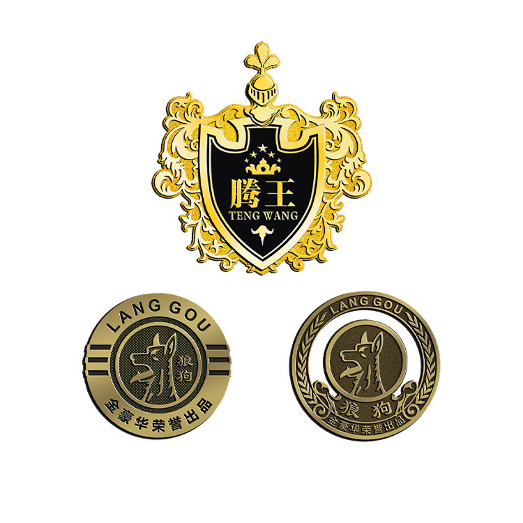 Buy Free Sample Wholesale Custom Logo 3d Metal Badges Zinc Alloy Logo ...