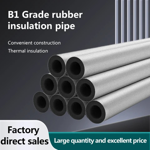 Buy Funas Waterproof And Fireproof Rubber Foam Pipe Insulation With ...