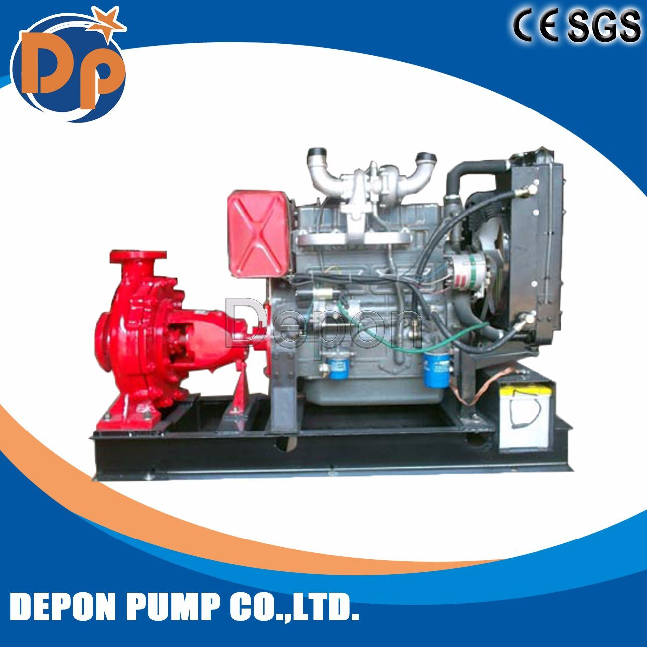 Buy High Pressure Horizontal Single Stage Irrigation Dewatering Clear Water Pump from Depump ...
