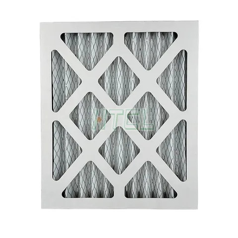 Buy High Quality Dust Panel Paper Frame Cardboard Pre Filter Pleated ...