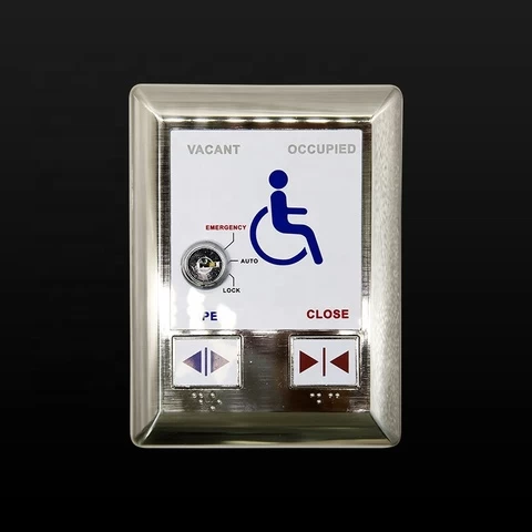 Buy High Quality H-209 Automatic Door Disabled Push Button For Handicap ...