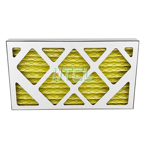Buy Hvac Panel Pleated Paper Frame Air Filter Pre Air Purification ...