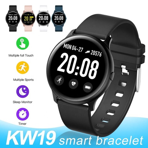 Buy In Stock Luxury Kw19 Digital Smart Watches Bracelet Health Monitor ...