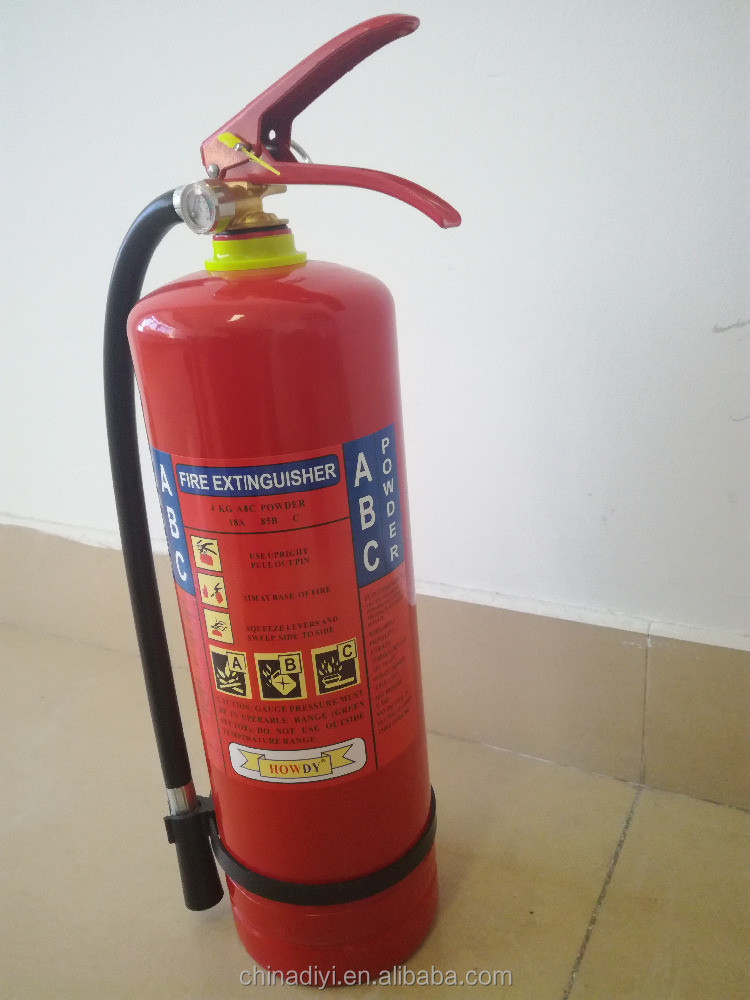 Buy Iso9001 12kg Abc Dry Powder Fire Extinguisher Portable Fire ...