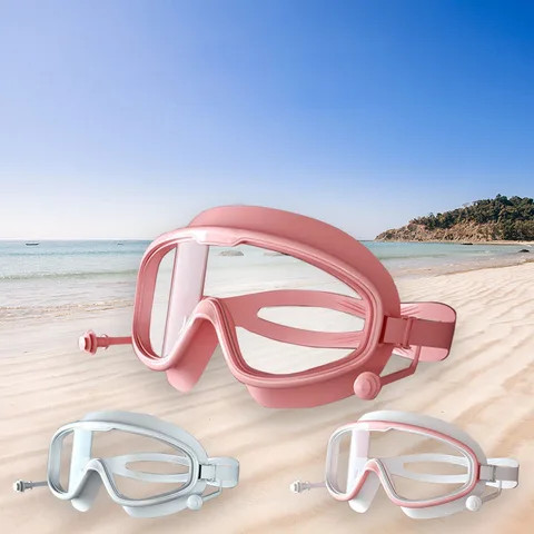 Buy Large Frame Glass Single Lens Silicone Nose Adult No Leaking Anti ...