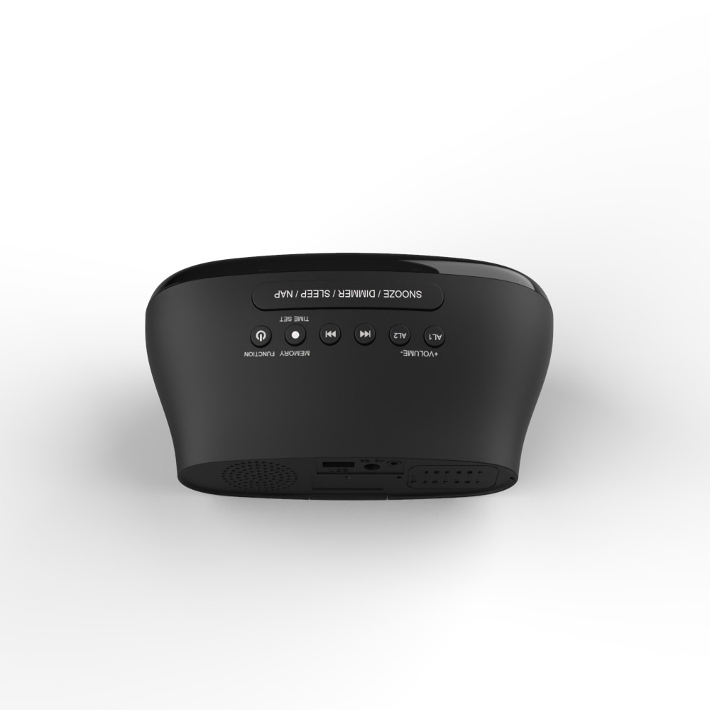 Buy Led Display Time Alarm Clock Bth 5.0 Play Clock Control Radio Home ...