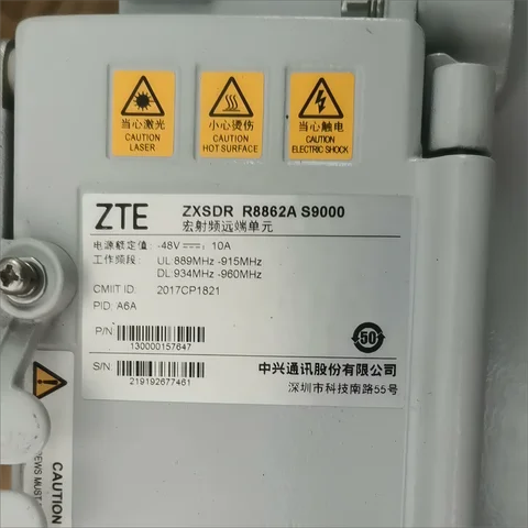 Buy Macro Remote Radio Unit Rru Zxsdr R8862a S9000 For Telecom Base ...