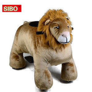 Buy Mall Kids Ride On Animal Toys Plush Riding Animals On Wheel from ...